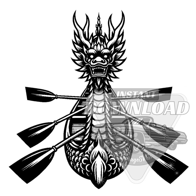 Dragon Boat SVG Bundle - Etsy