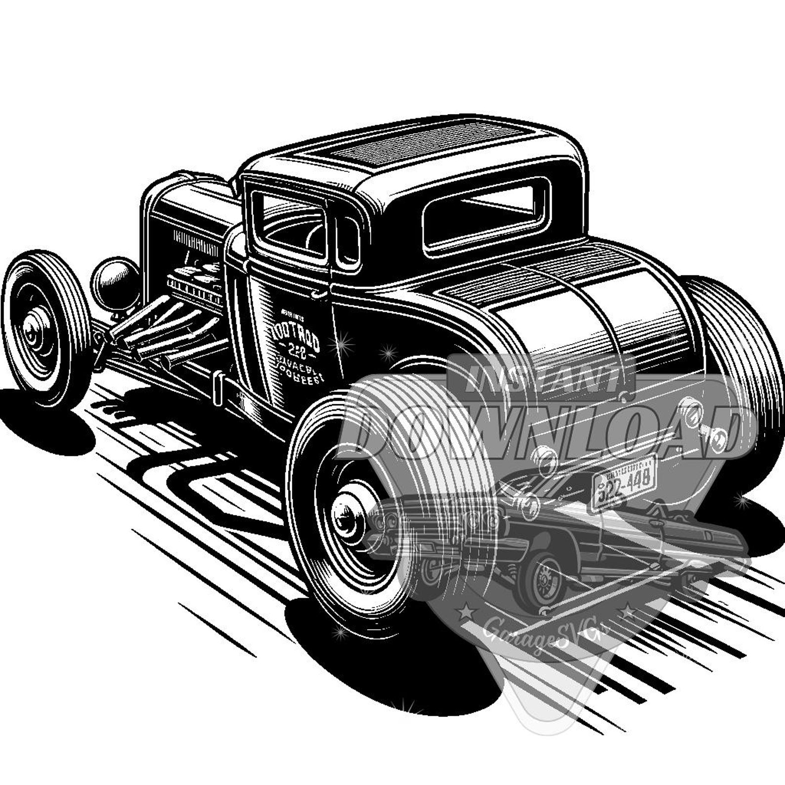 Hot Rod SVG Bundle - Etsy Canada