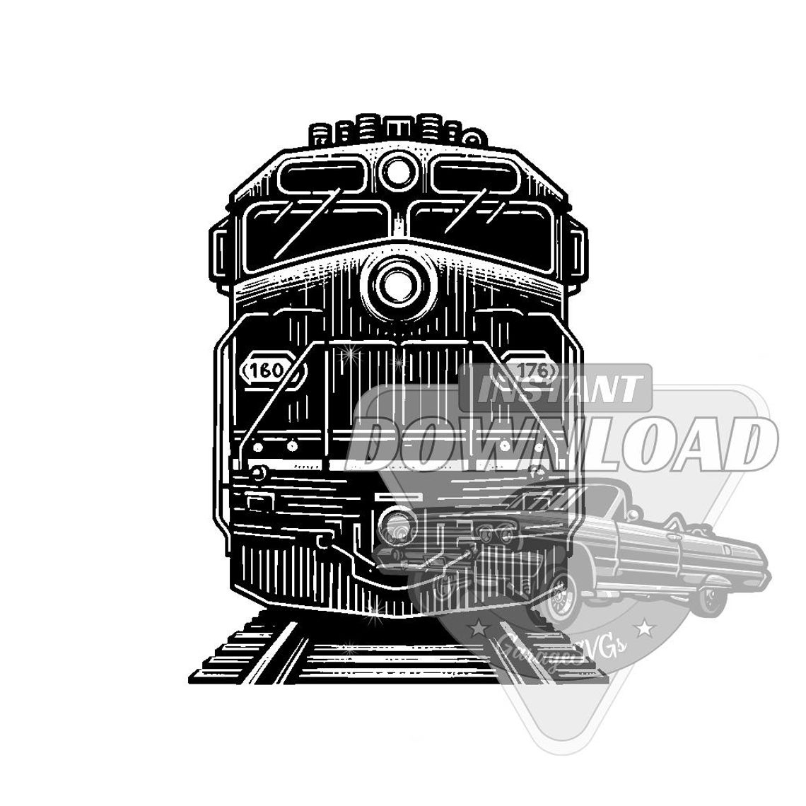 Coal Train SVG Bundle - Etsy