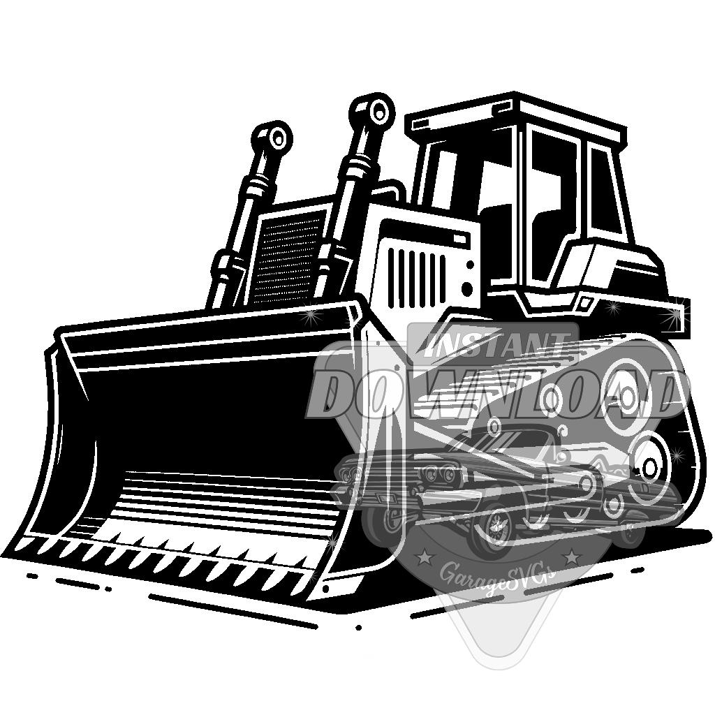 Dozer Shovel SVG Bundle - Etsy