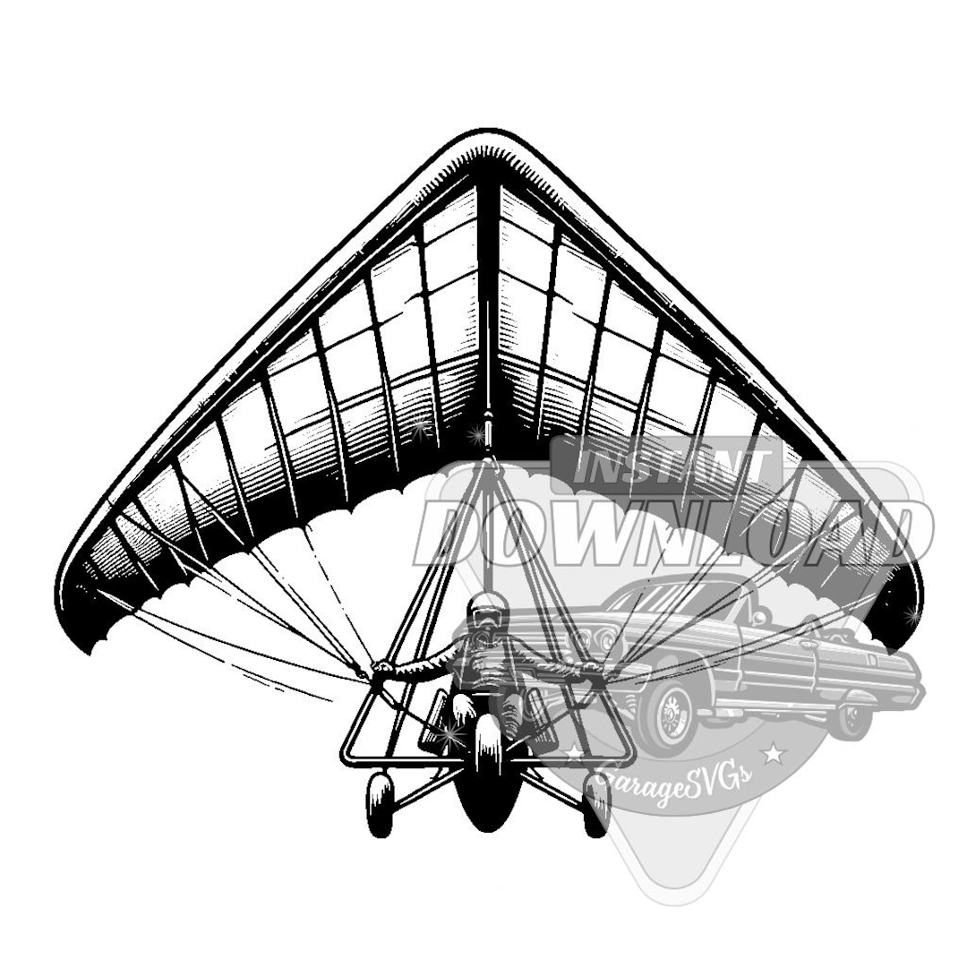 Hang Glider SVG Bundle - Etsy