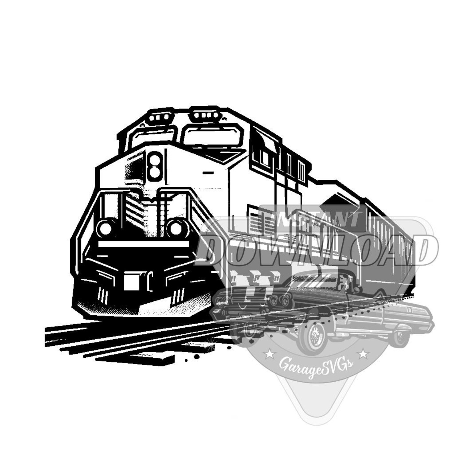 Heavy Haul Train SVG Bundle - Etsy Canada