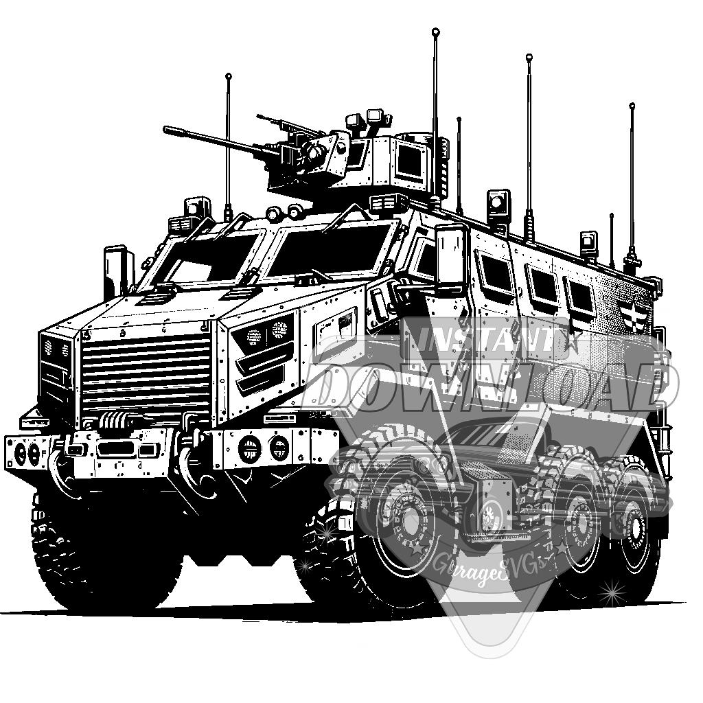 MRAP Vehicle SVG Bundle - Etsy