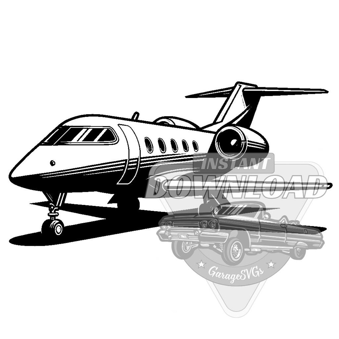 Private Jet SVG Bundle - Etsy