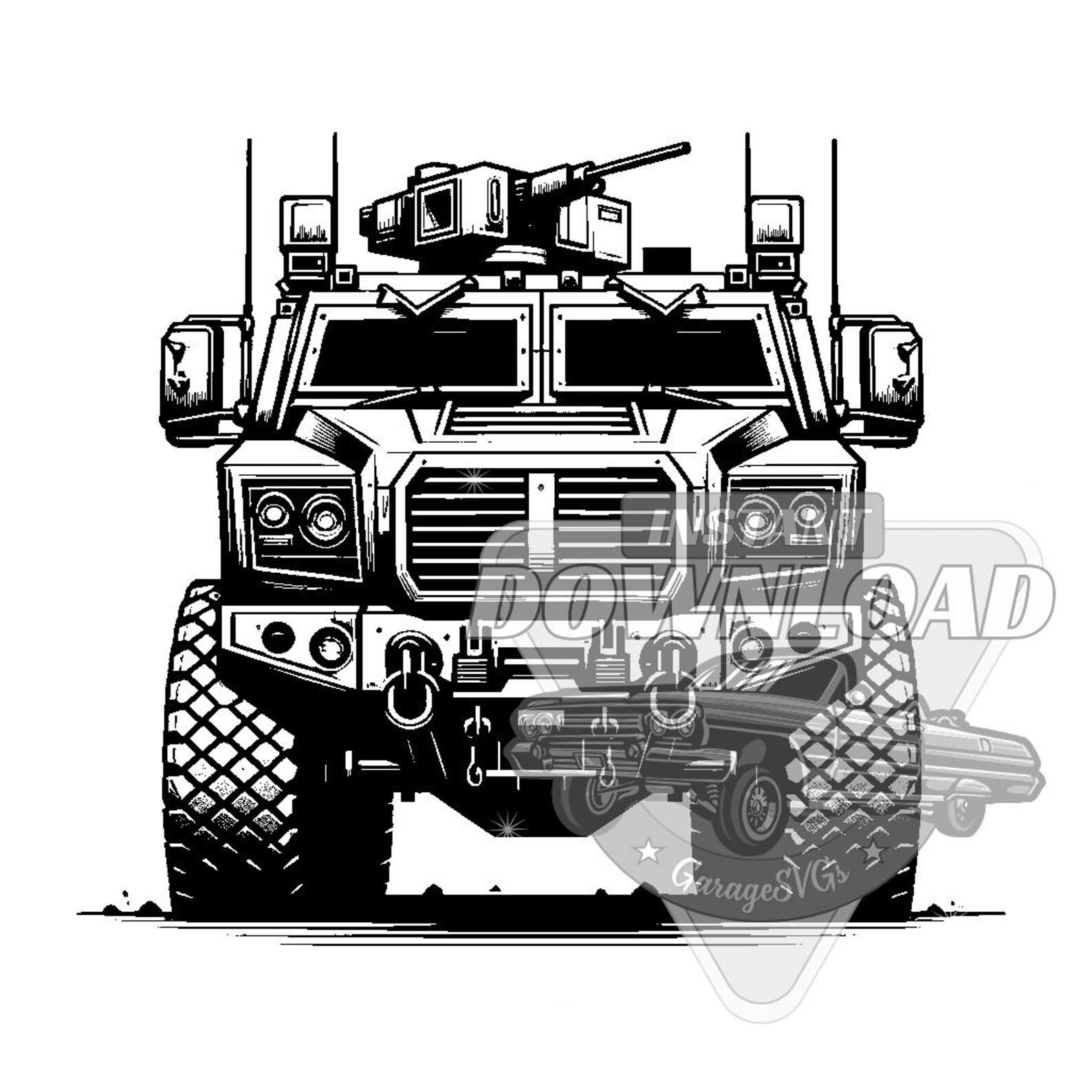 MRAP Vehicle SVG Bundle - Etsy