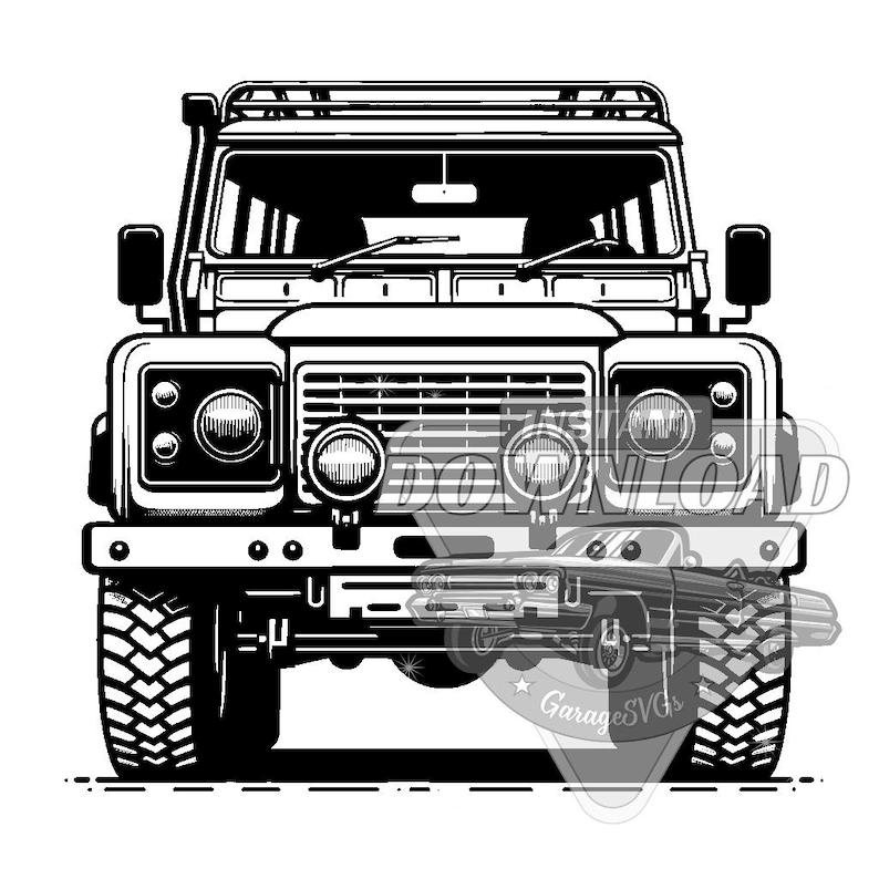 Overland Vehicle SVG Bundle - Etsy