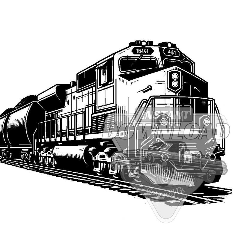 Coal Train SVG Bundle - Etsy
