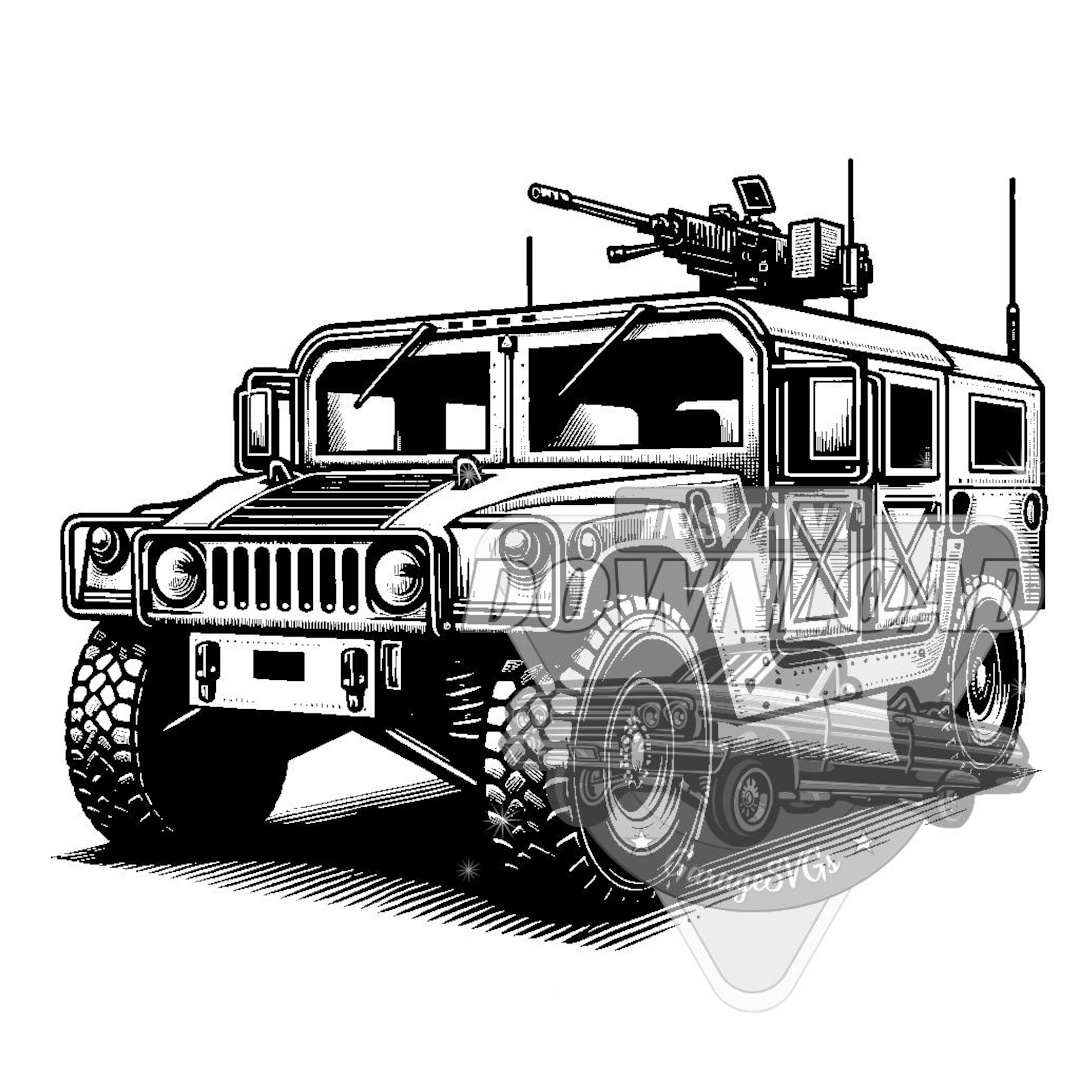 Humvee SVG Bundle - Etsy