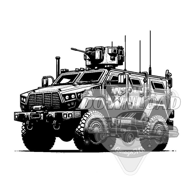 MRAP Vehicle SVG Bundle - Etsy