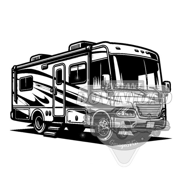 Class a Rv Svg - Etsy