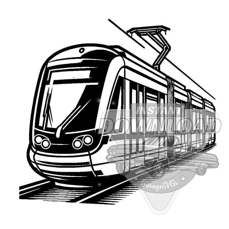 Light Rail Transit SVG Bundle - Etsy