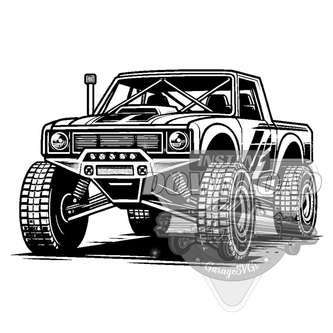 Baja Truck SVG Bundle - Etsy