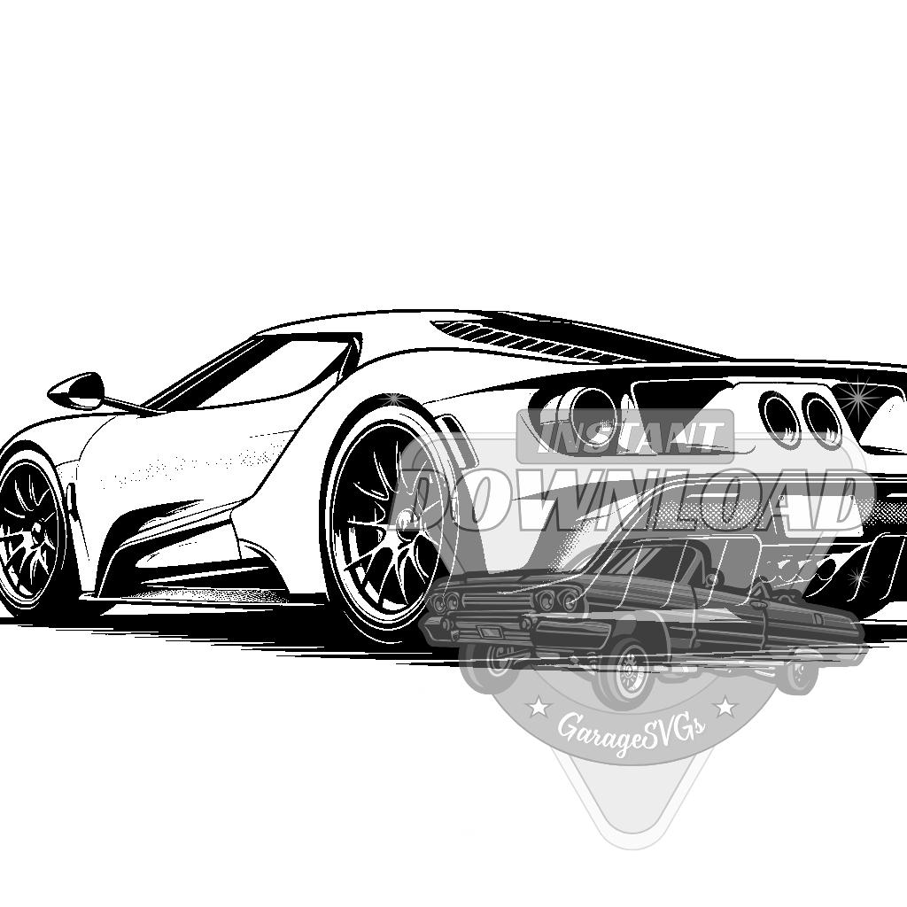 European Sports Car SVG Bundle - Etsy