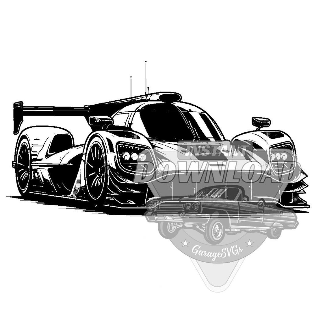 Street Racing Car SVG Bundle - Etsy