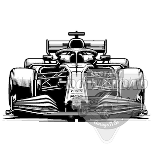 Formula 1 Car SVG Bundle - Etsy