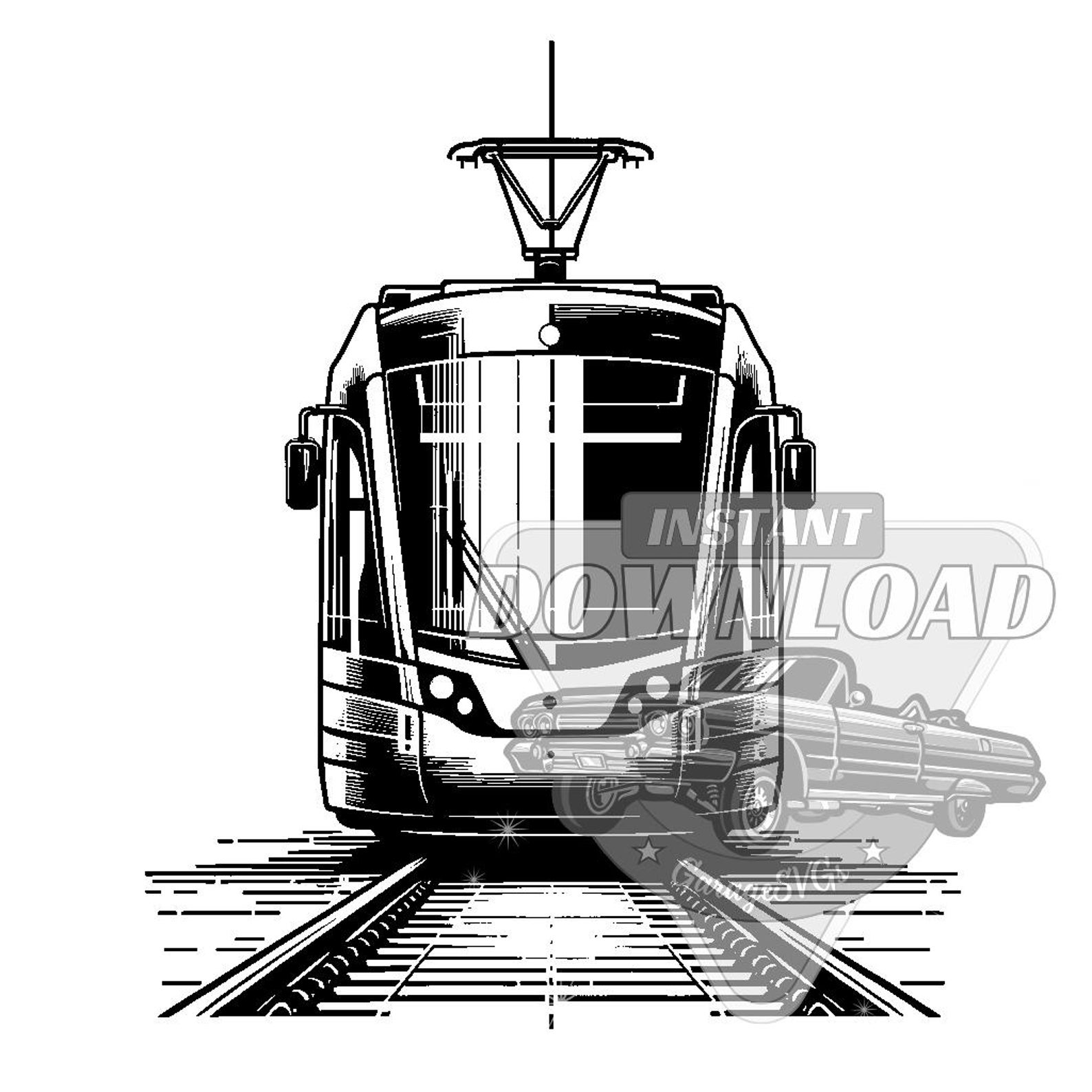 Light Rail Transit SVG Bundle - Etsy