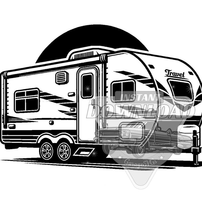 Travel Trailer SVG Bundle - Etsy