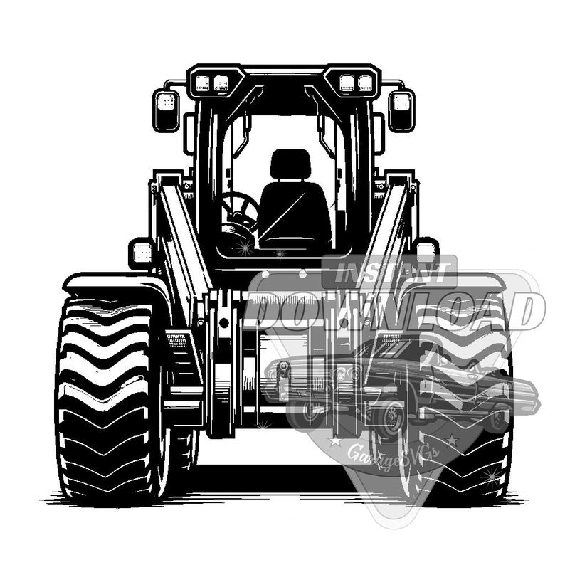 Telehandler SVG Bundle - Etsy