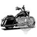 Bagger Motorcycle SVG Bundle - Etsy
