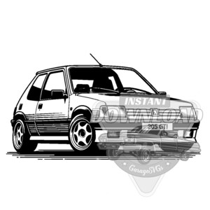 205 GTI SVG Bundle - Etsy