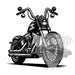 Chopper Motorcycle SVG Bundle - Etsy