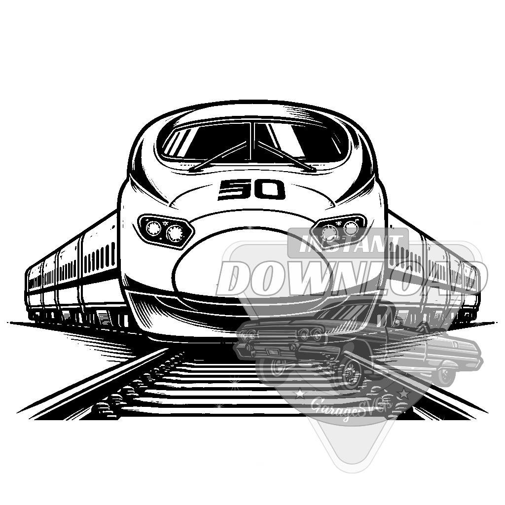 Shinkansen SVG Bundle - Etsy