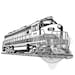 Diesel Locomotive SVG Bundle - Etsy