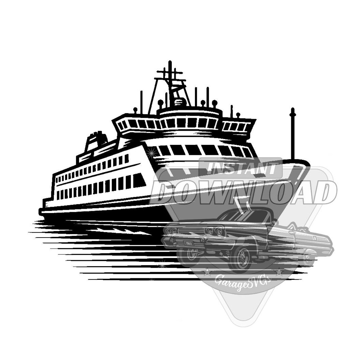 Ferry SVG Bundle - Etsy