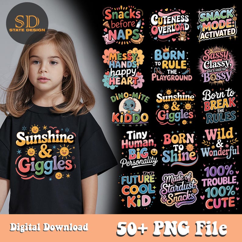 Toodle Boy Girl Bundle Png, Kid Toddler Boy Girl Shirt, Feral Child PNG ...