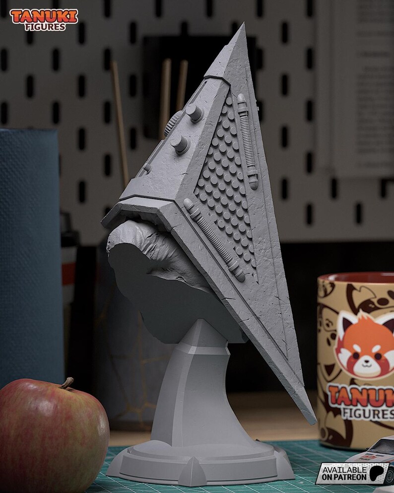 Silent Hill Pyramid Head & Nurse Statue | 3D Printed Horror Figurine ...