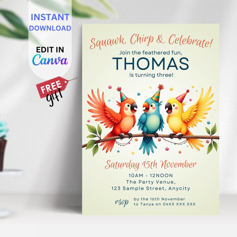 Bird Theme Party - Etsy