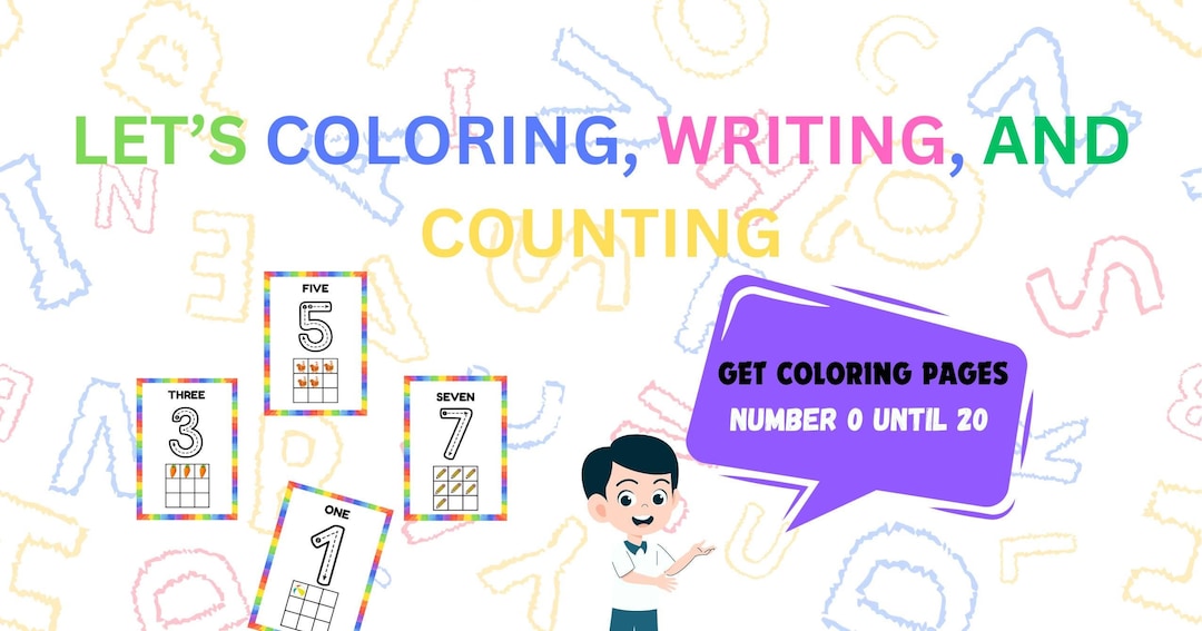 Coloring Pages, Happy Number, Coloring Pages Number, Number 123, Learn ...