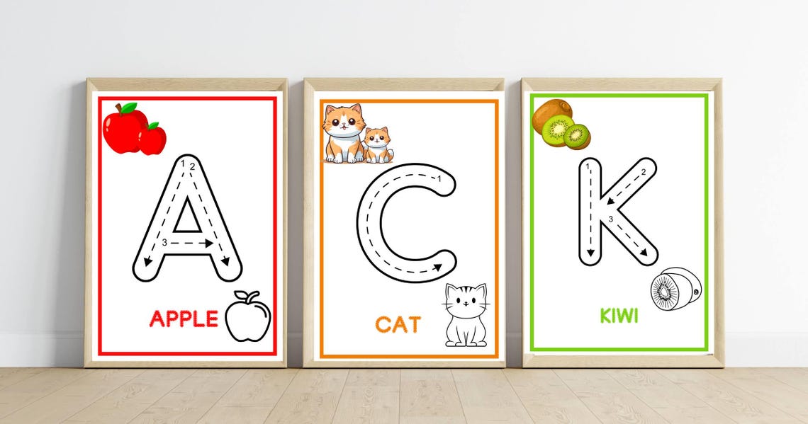 Coloring Pages Abc, Happy ABC, Coloring Page Alphabet, Learn ABC ...