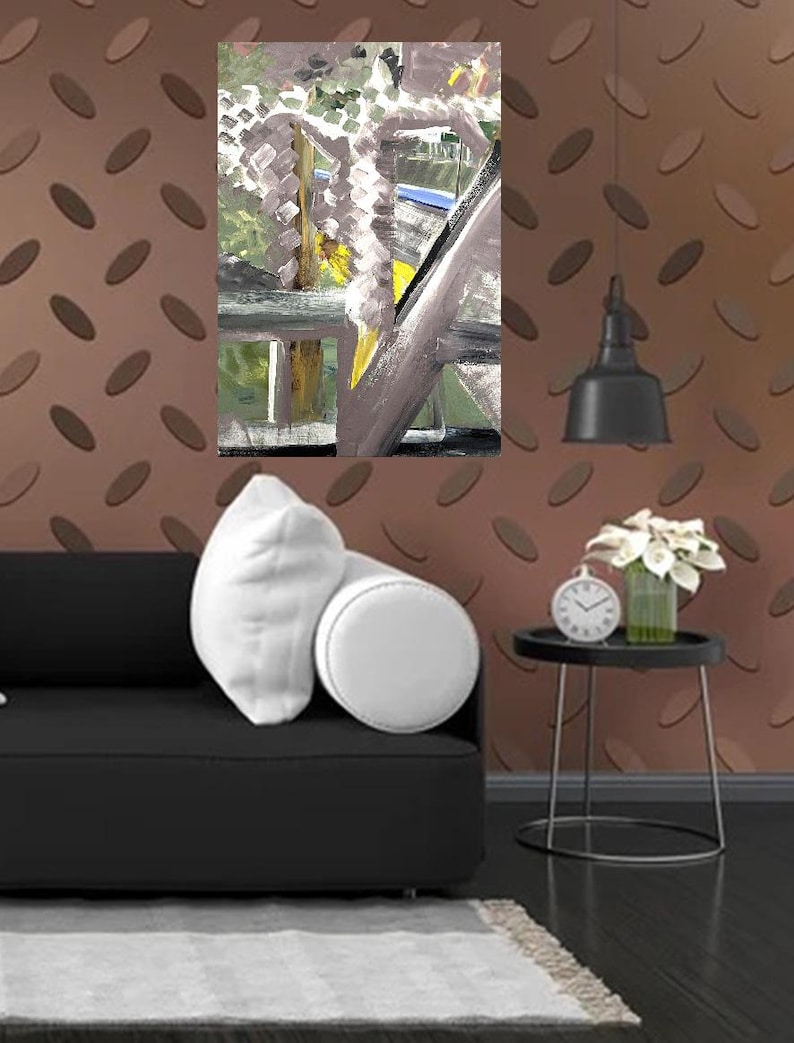 Painting basket Weave 36x24 - Etsy