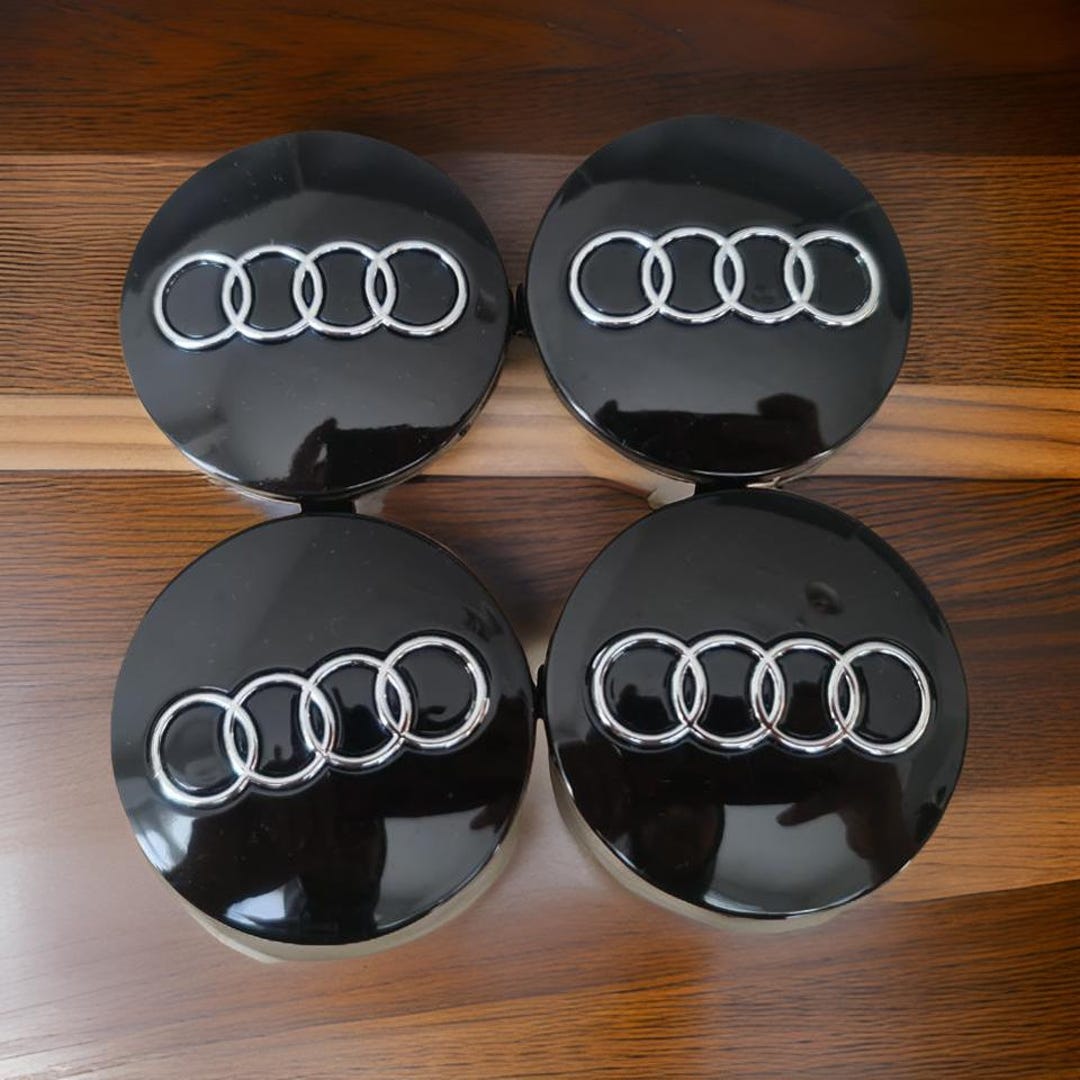 Audi 60mm Alloy Wheel Centre Caps Hubs Dust Covers 4b0601170 A3 A4 A5 ...