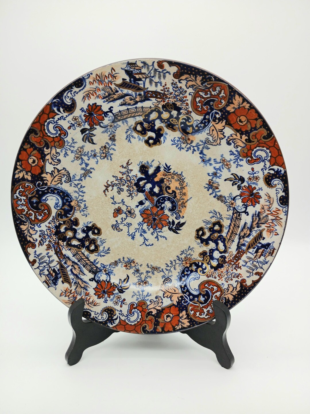 Antique Asian Plate - Etsy