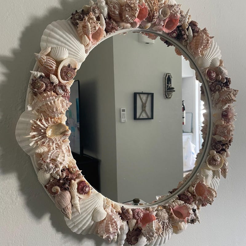 Seashell Mirror - Etsy