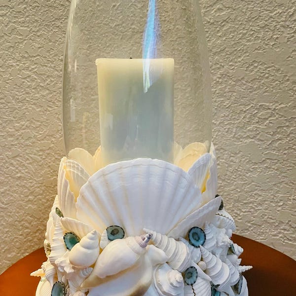Seashell Candle - Etsy