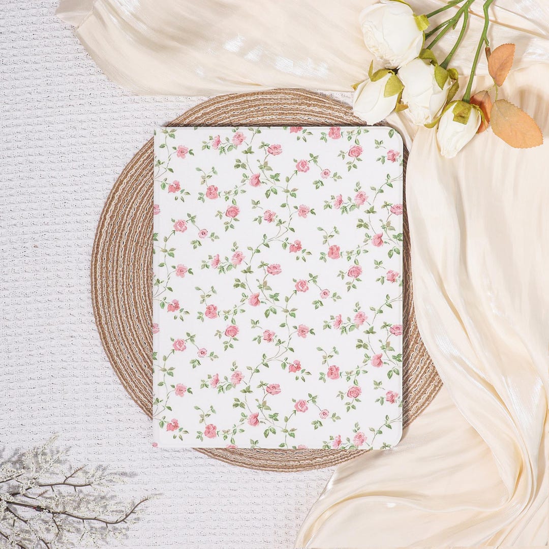 Small Pink Flowers iPad Case,ipad 2025 Air 7-11/13″,mini 5/6/7,ipad Pro ...