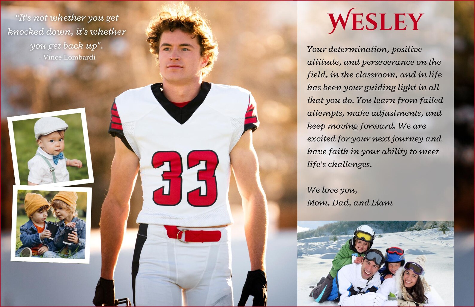 Elegant Yearbook Ad Template. Edit in Canva. Half Page, 8.5 X 5.5, 4 ...