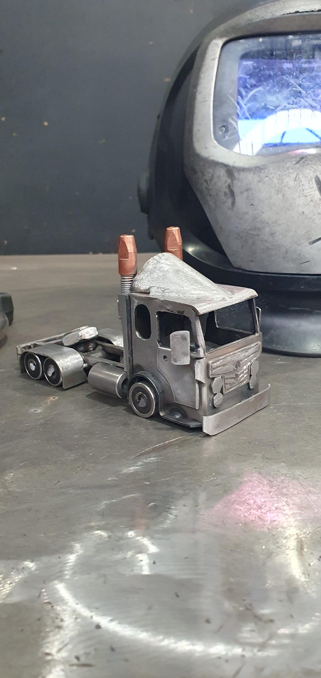 Scrap Metal Art Truck Prime Mover - Etsy