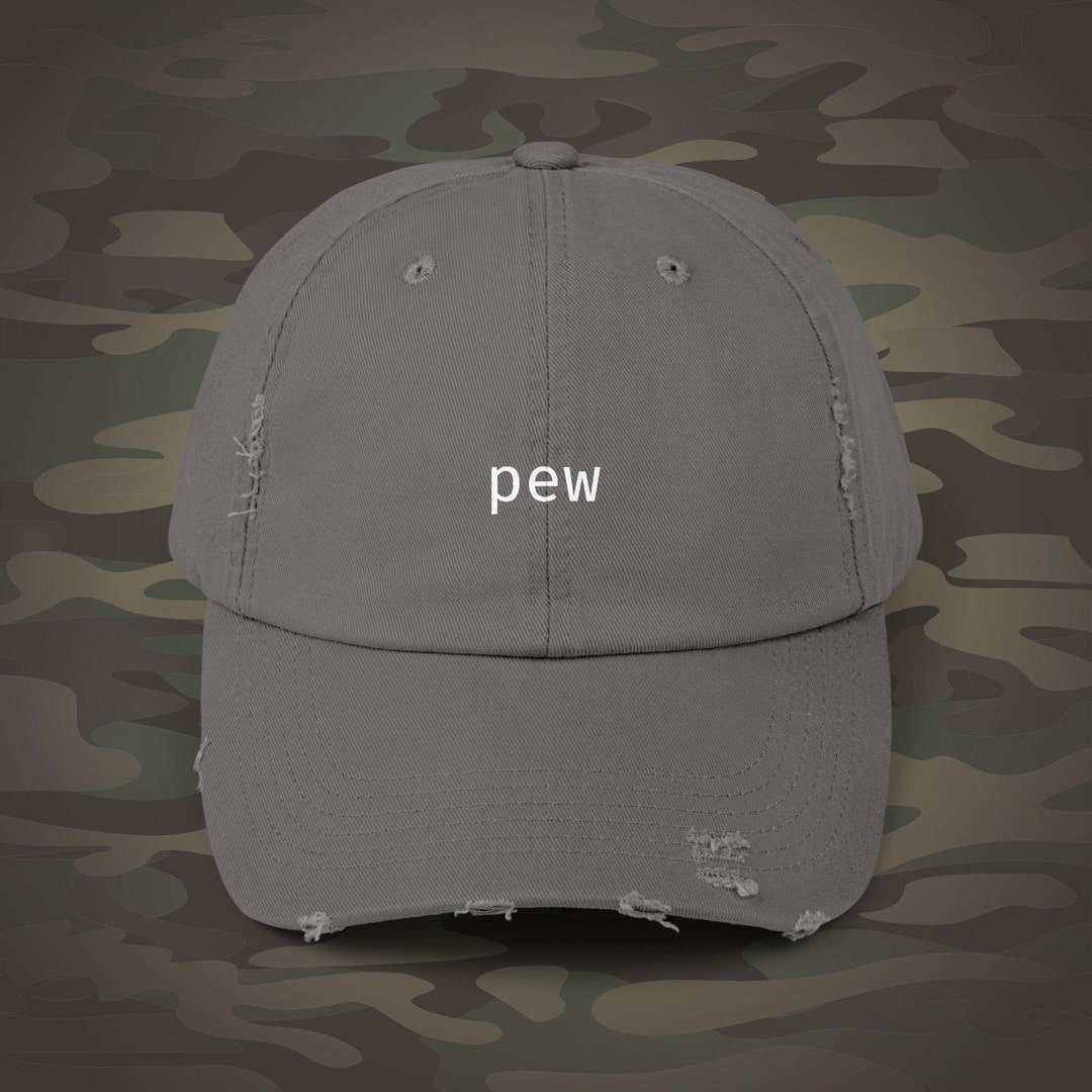 Men's Tactical Range Hat, Pro Gun Gift, 2nd Amendment Pew Hat, Shooting ...