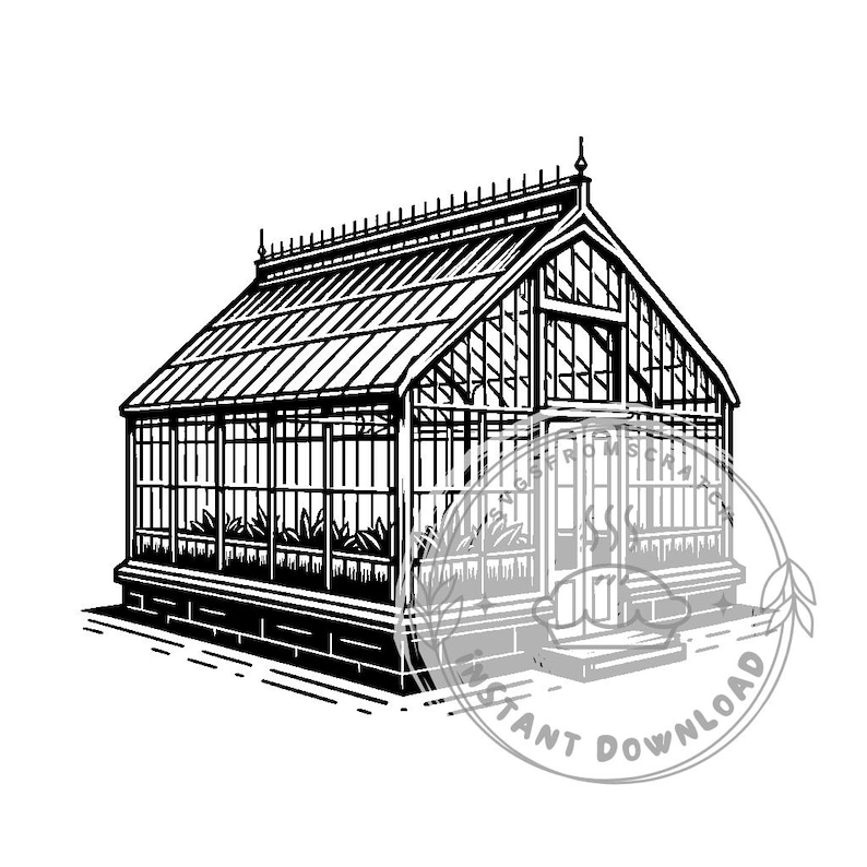 Greenhouse SVG Bundle - Etsy