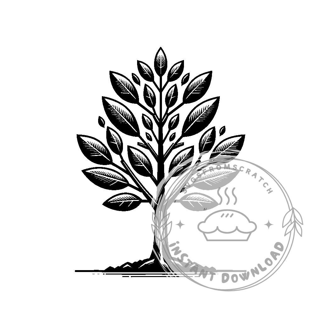 Tree Sapling SVG Bundle - Etsy