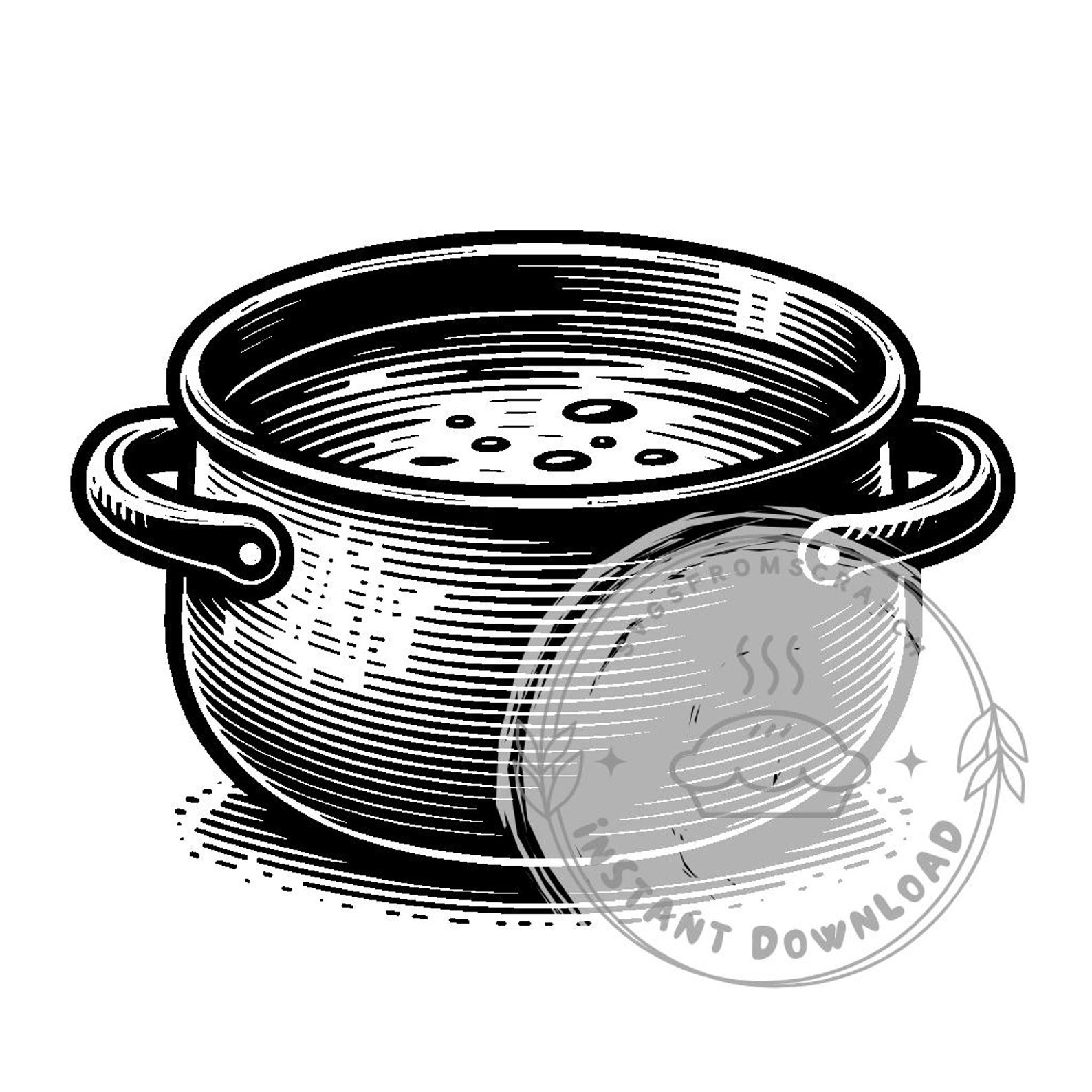 Pot of Soup SVG Bundle - Etsy