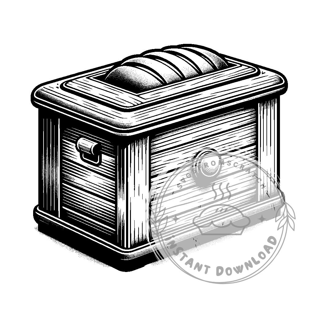 Wooden Bread Box SVG Bundle - Etsy