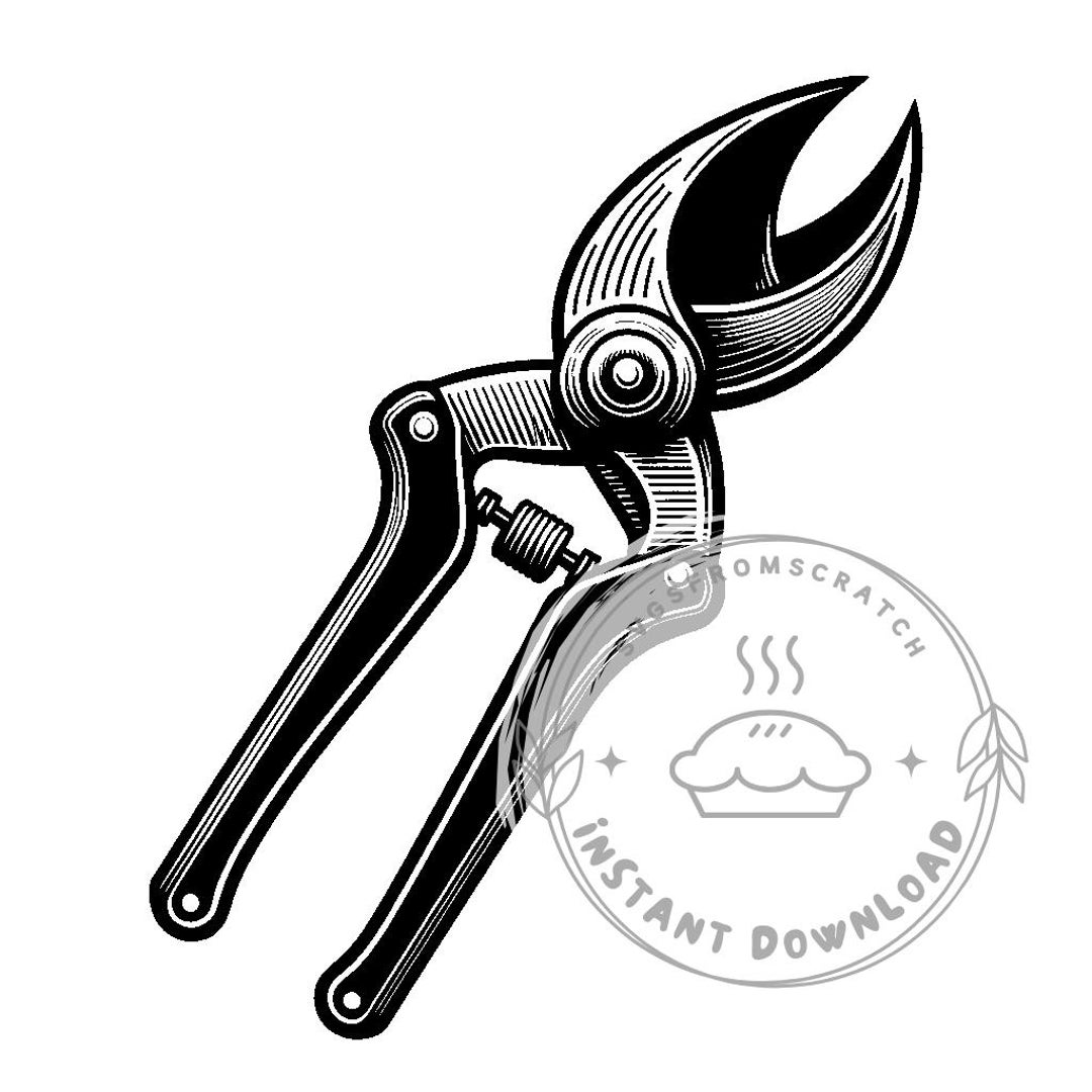 Pruning Shears SVG Bundle - Etsy