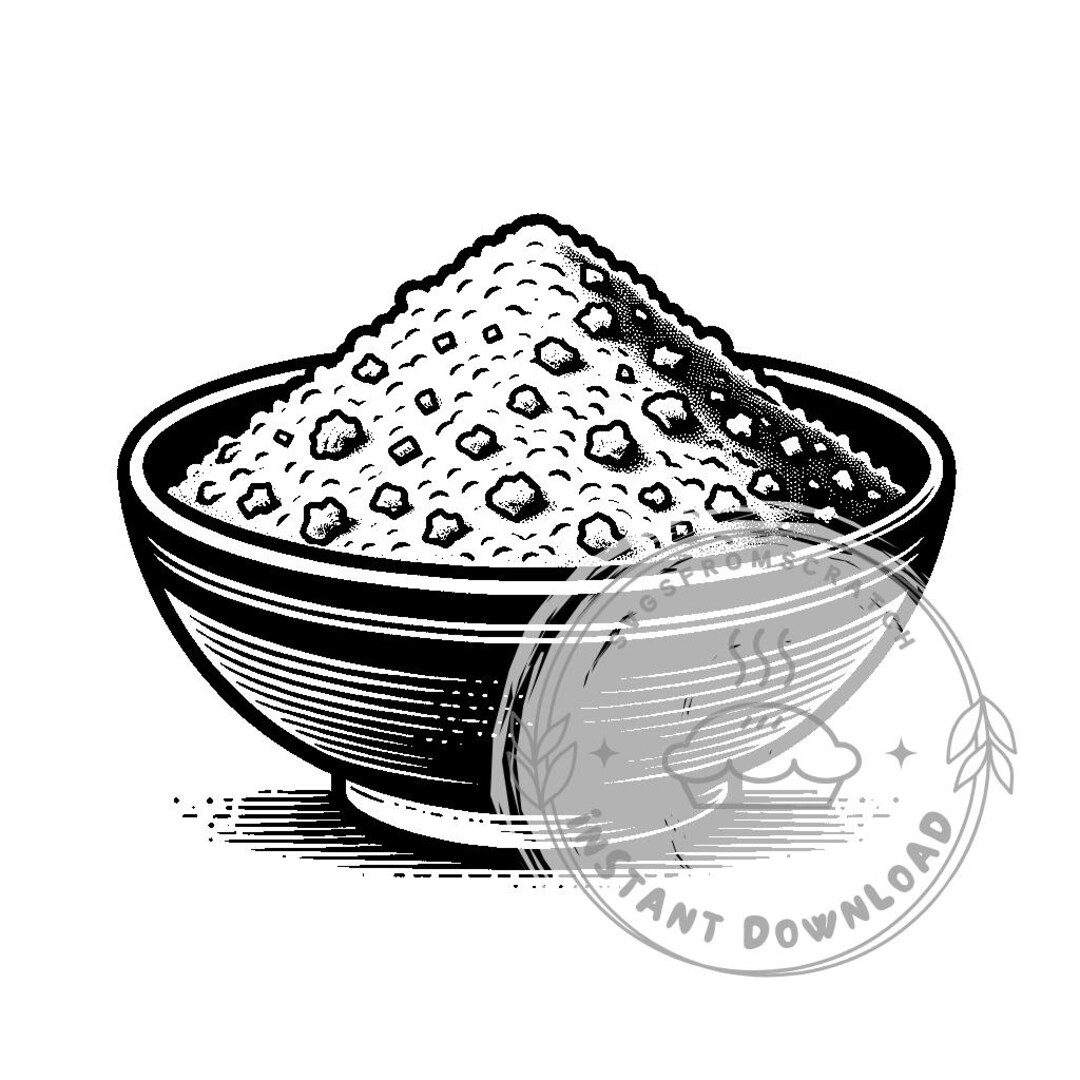 Bread Crumbs in A Bowl SVG Bundle - Etsy