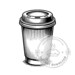 To Go Coffee Cup SVG Bundle - Etsy