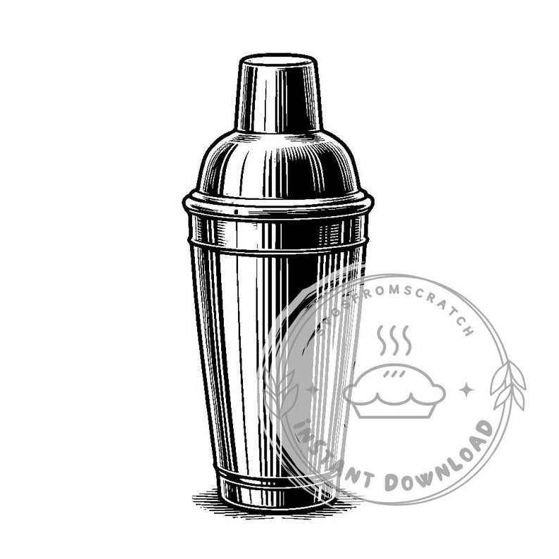 Cocktail Shaker SVG Bundle - Etsy